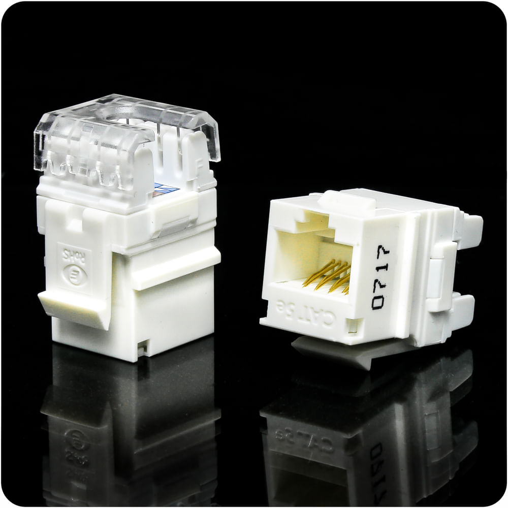 Keystone RJ45 Cat5e Multilan Branco Furukawa