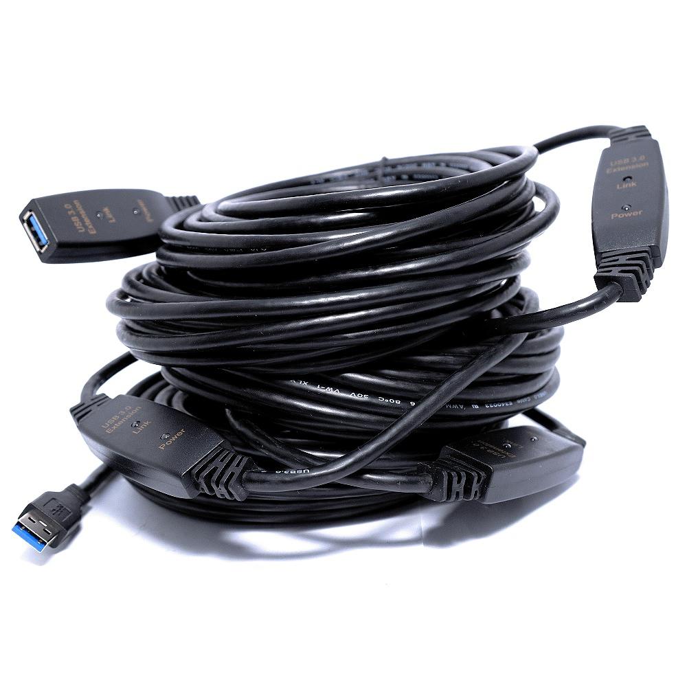 Extensor Amplificada USB 3.0 25 Metros