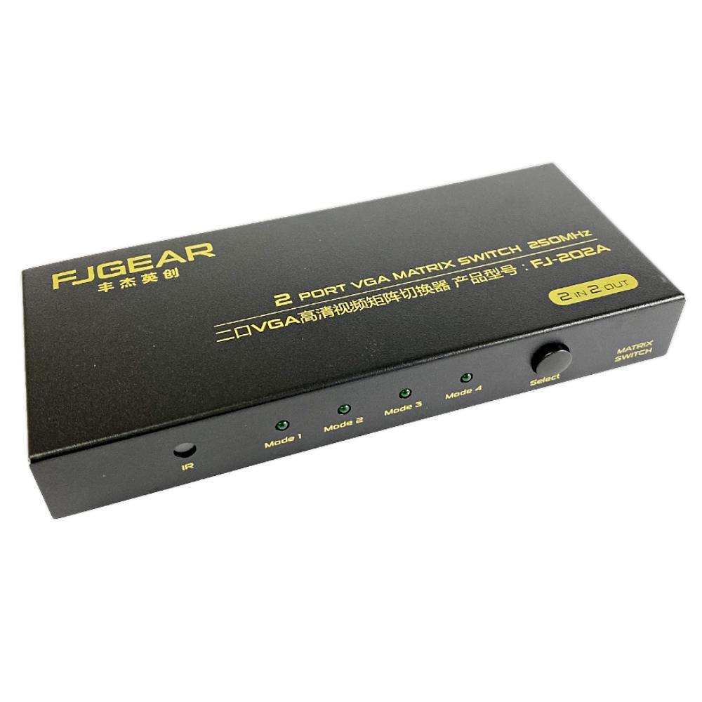 Matrix Switch Vga 2x2 Com Controle