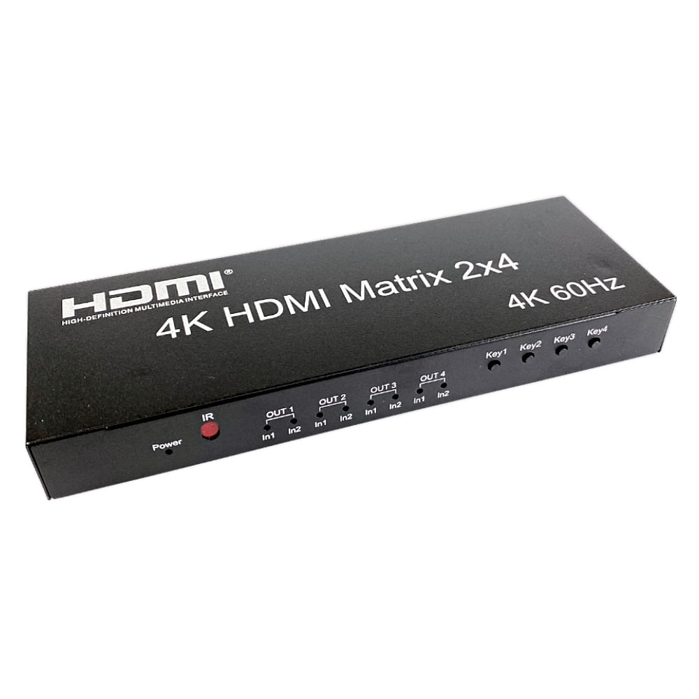 Matrix HDMI com 2 Entradas para 4 Saídas