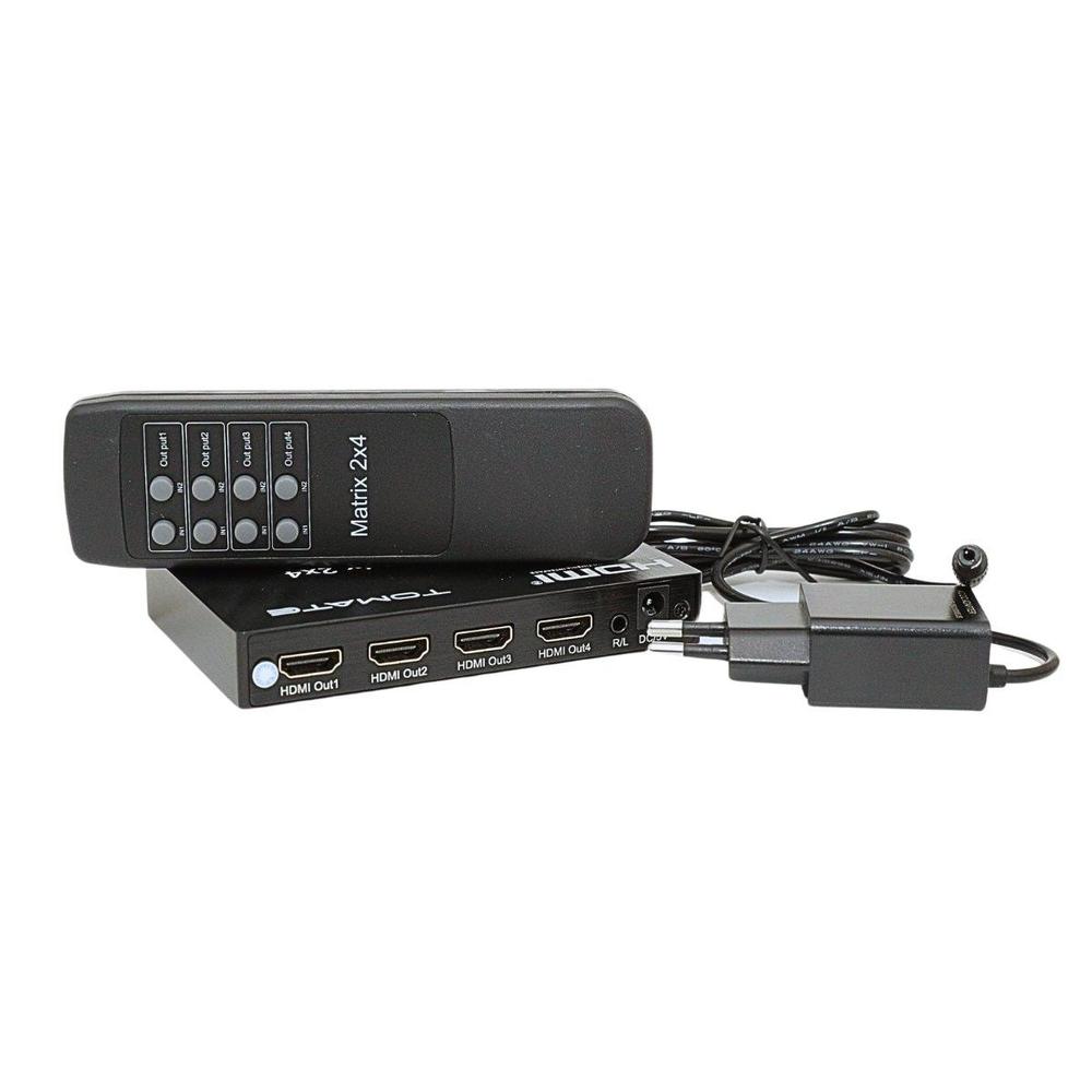 Matrix 2x4 hdmi 4k mhd-214
