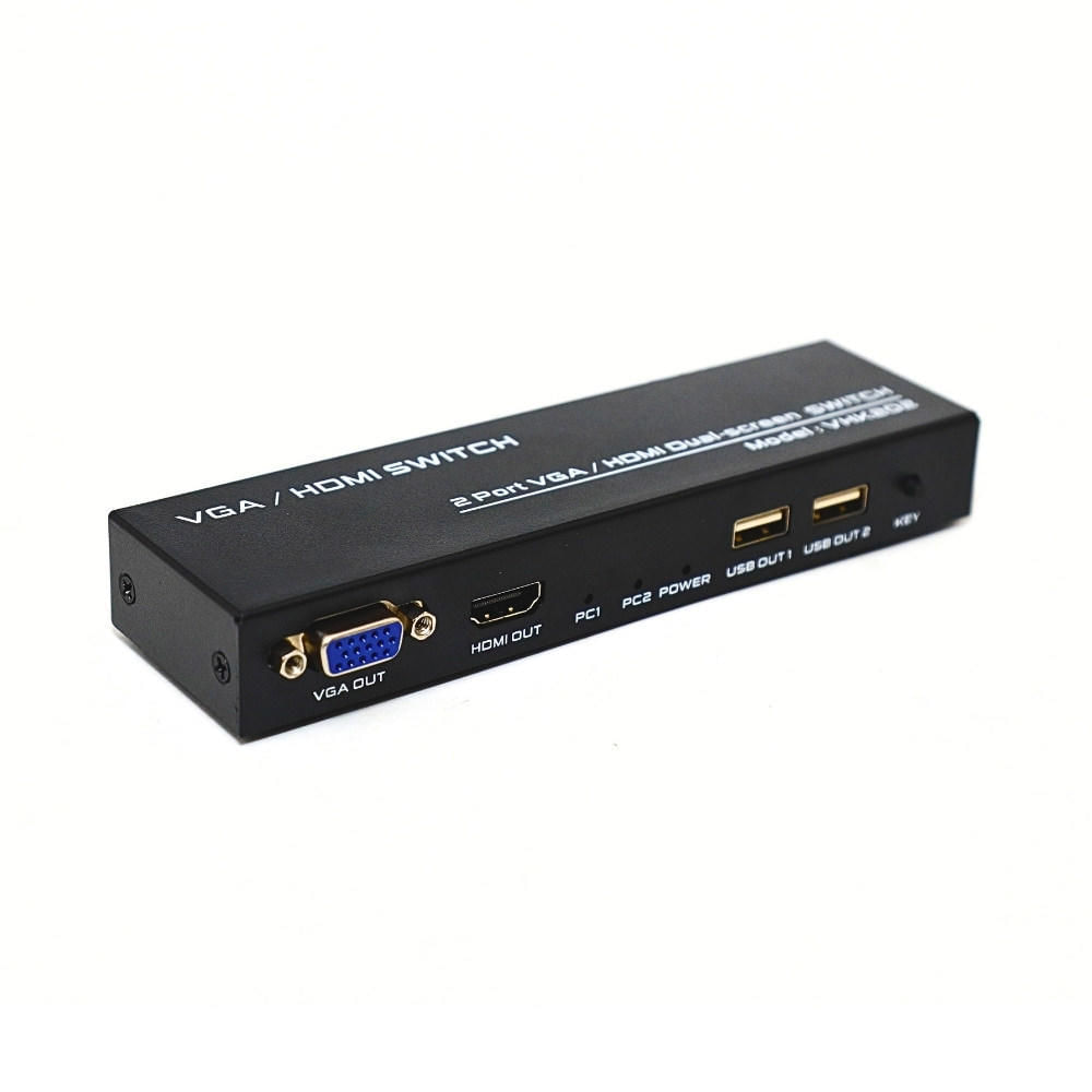Switch kvm 2p vga / hdmi 4k dual-screen