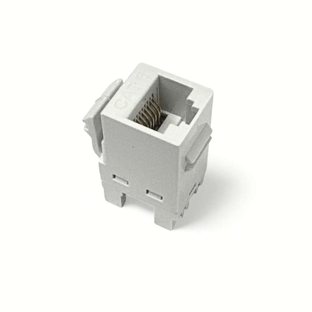 Keystone rj 45 cat6 branco simples - wt-2002
