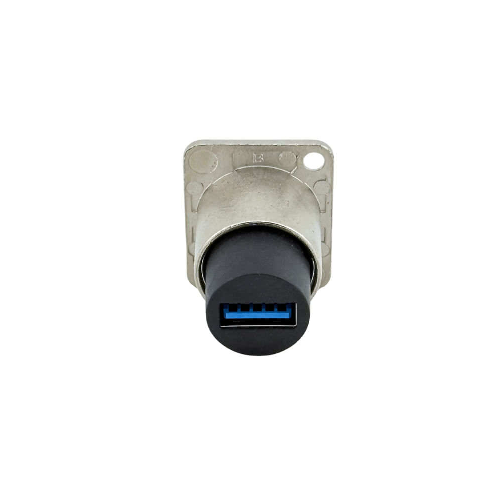Keystone USB 3.0 Fêmea para Painel - Central Cabos