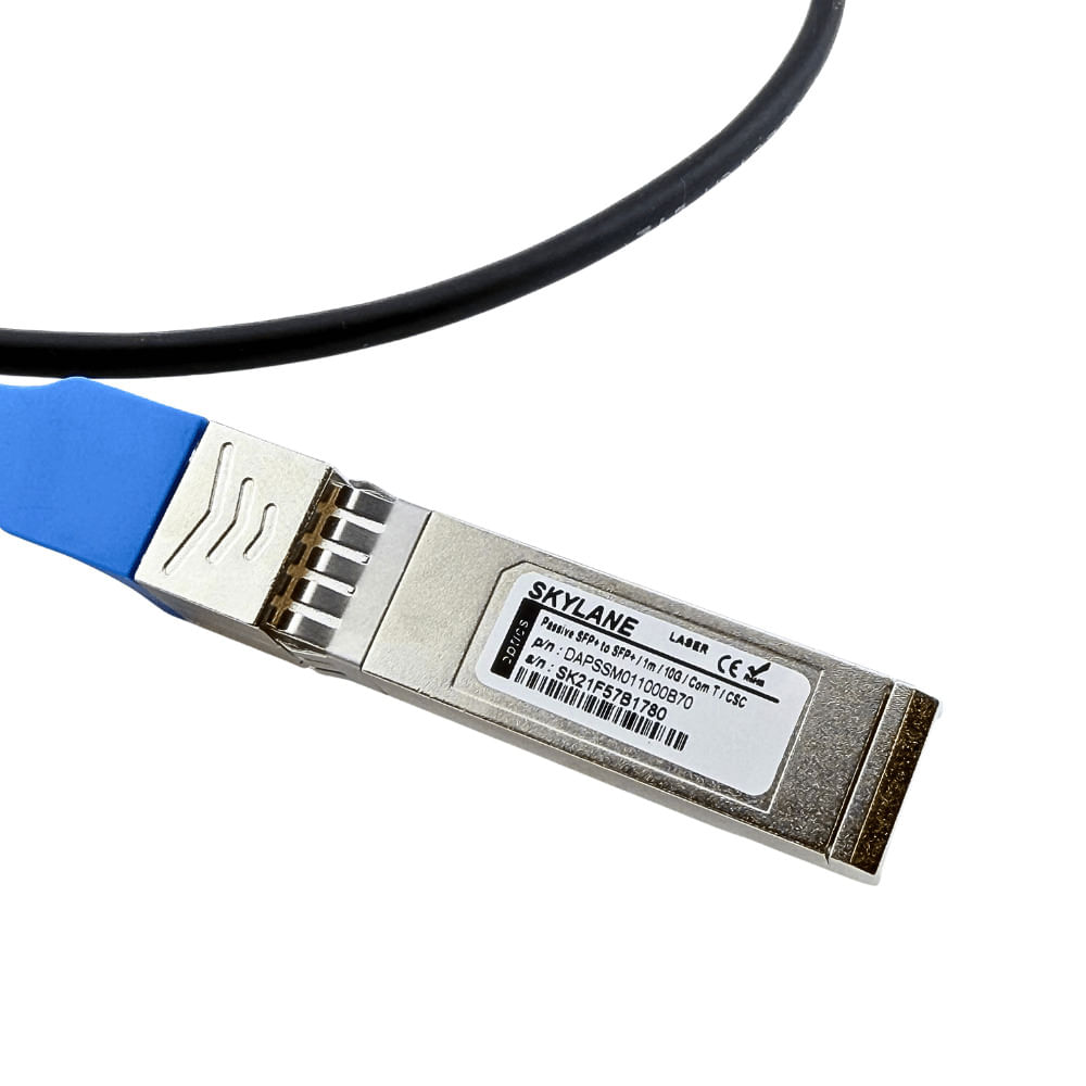 Cabo DAC Conexão Direta 10G Base CU SFP+ Passive Twinax 1m B70 ...